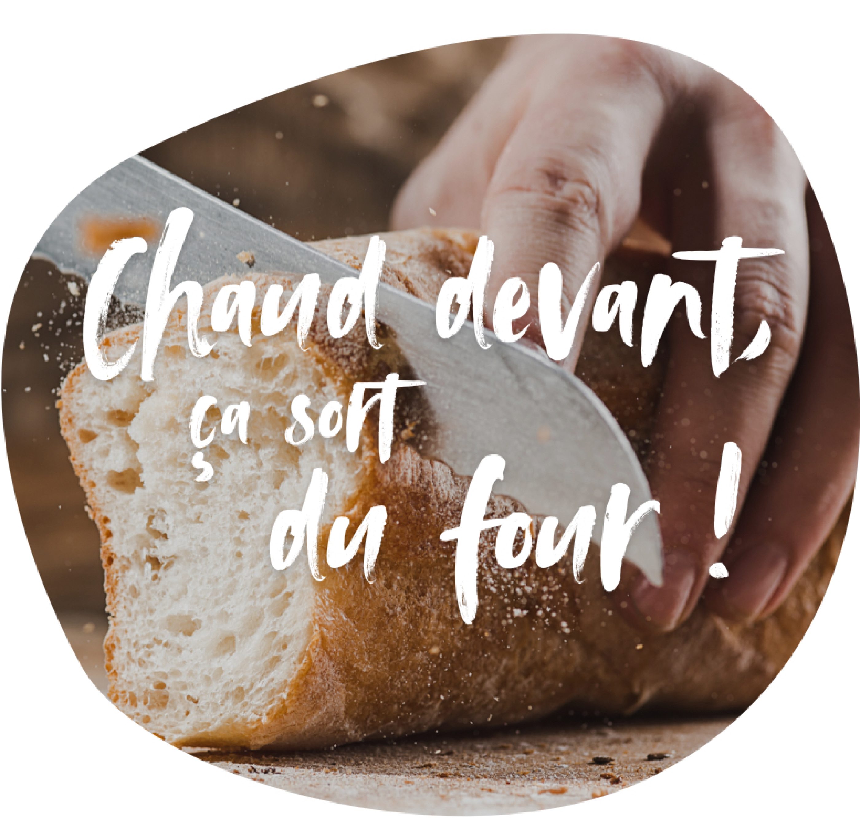 Pain frais et viennoiseries cuits sur place