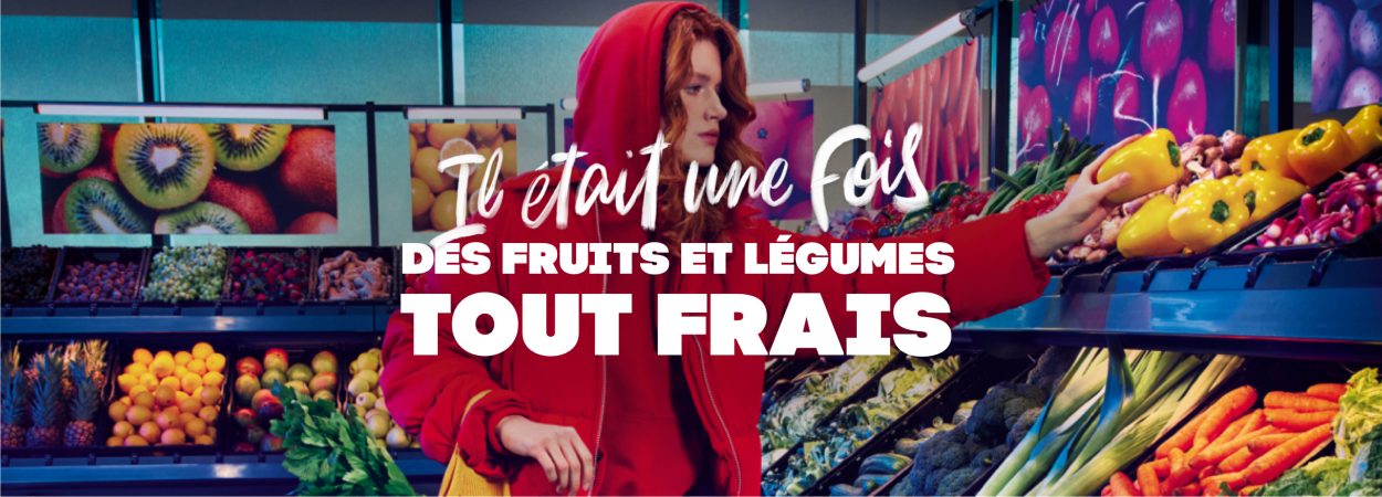 Les fruits et légumes frais ALDI