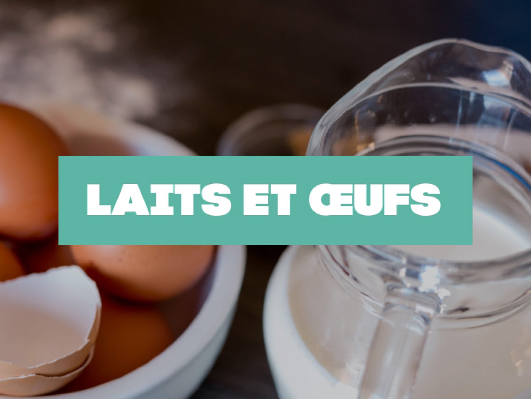 Découvrez le lait et les oeufs à prix bas - ALDI