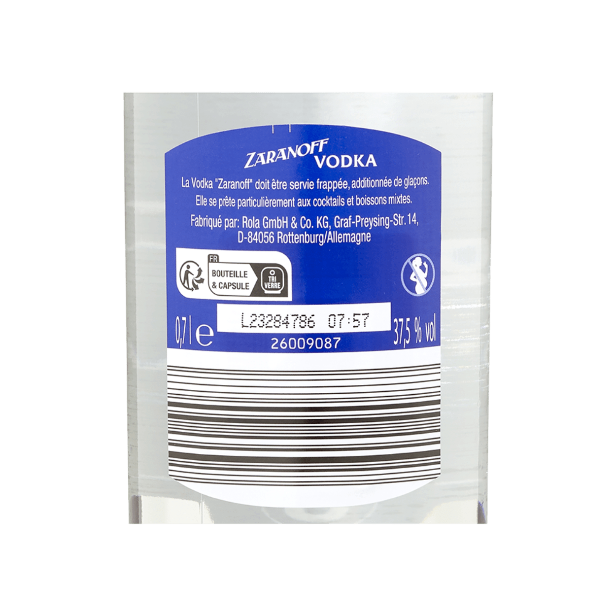 ZARANOFF® Vodka 37,5° à bas prix chez ALDI