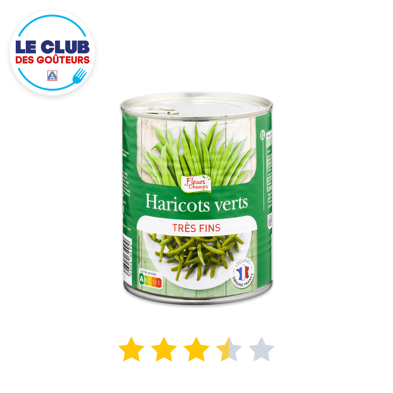 FLEURS DES CHAMPS® Haricots verts à bas prix chez ALDI
