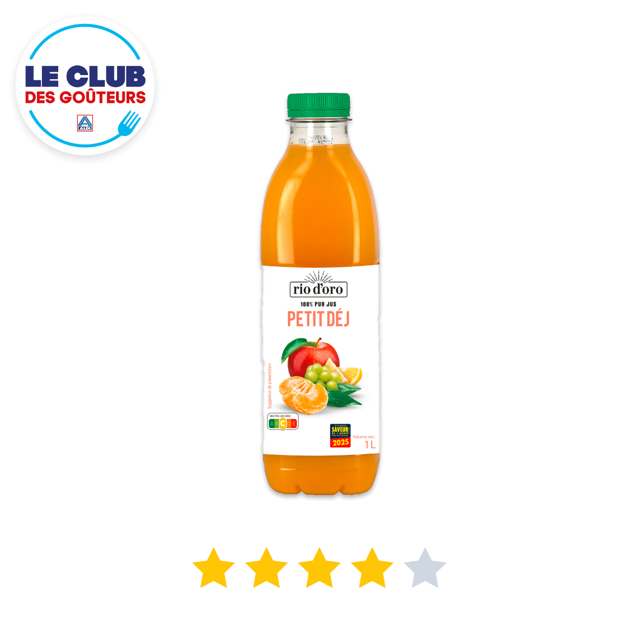 RIO D’ORO® Pur jus petit-déjeuner à bas prix chez ALDI