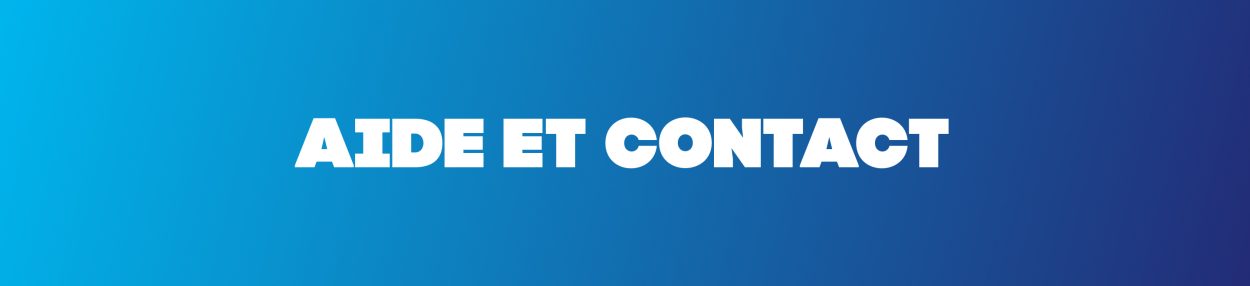 Aide et contact